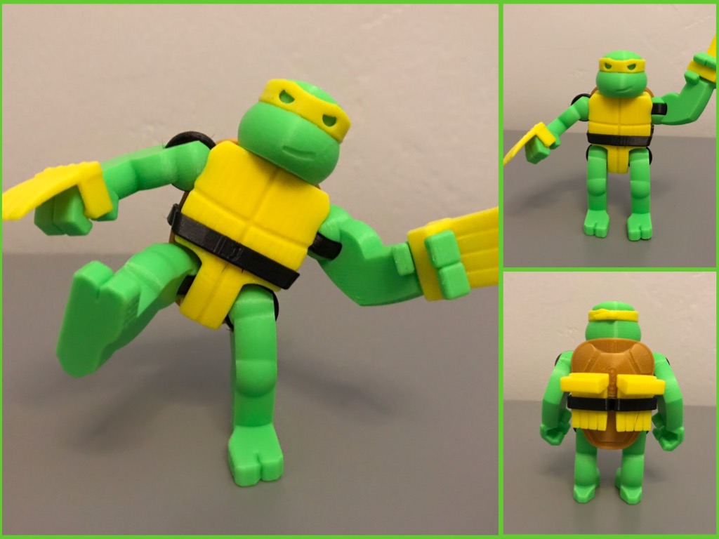 TMNT Action Figures : Dragon Mountain Design