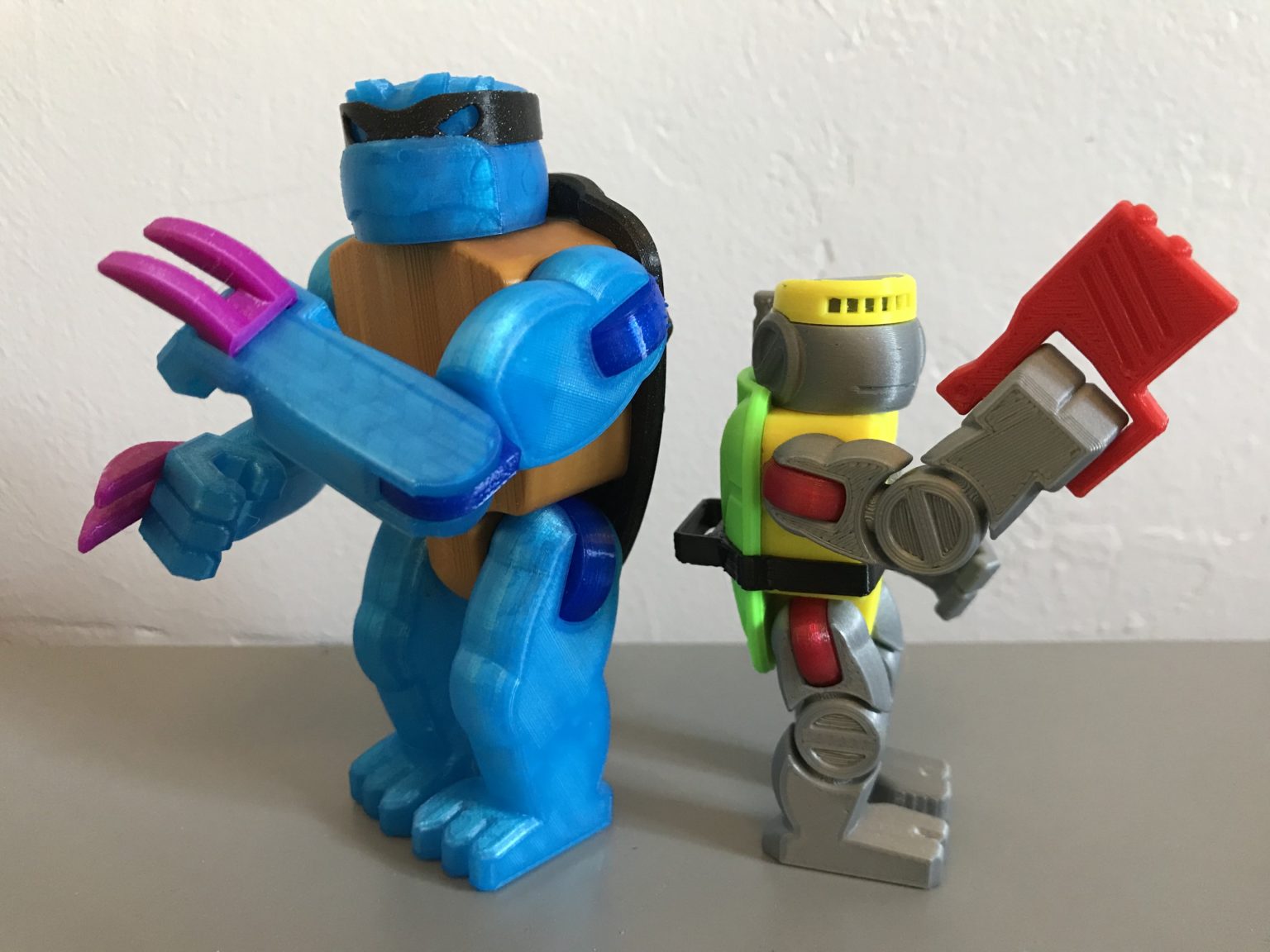TMNT Action Figures Vol. II : Dragon Mountain Design